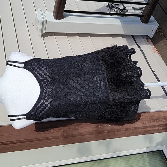 Yoana Baraschi | Tops | Yoana Barachi Kathmansu Lace Fringe Top | Poshmark